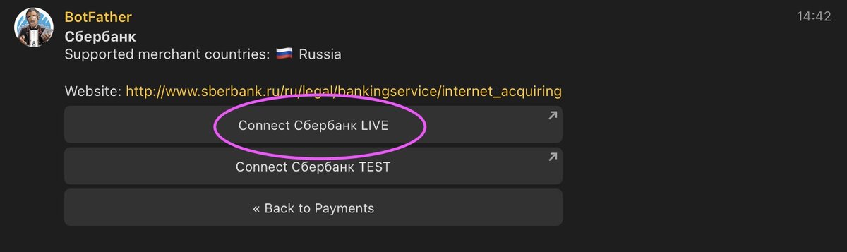 Оплата в телеграм боте — Платежи 2.0 — Сбербанк + Telegraf + Node.js | JavaScript Camp | Дзен