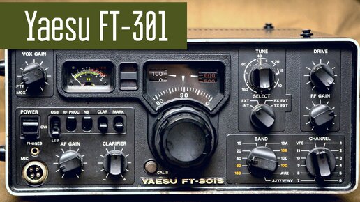 Yaesu FT-301 японский КВ трансивер 70х годов. Радиолюбители и радиосвязь. | Радиоканал с ...