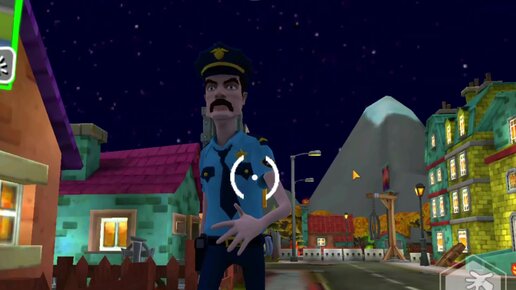 Играю семья полицейских Привет, Сосед! - Dark Riddle похожая игра на ...