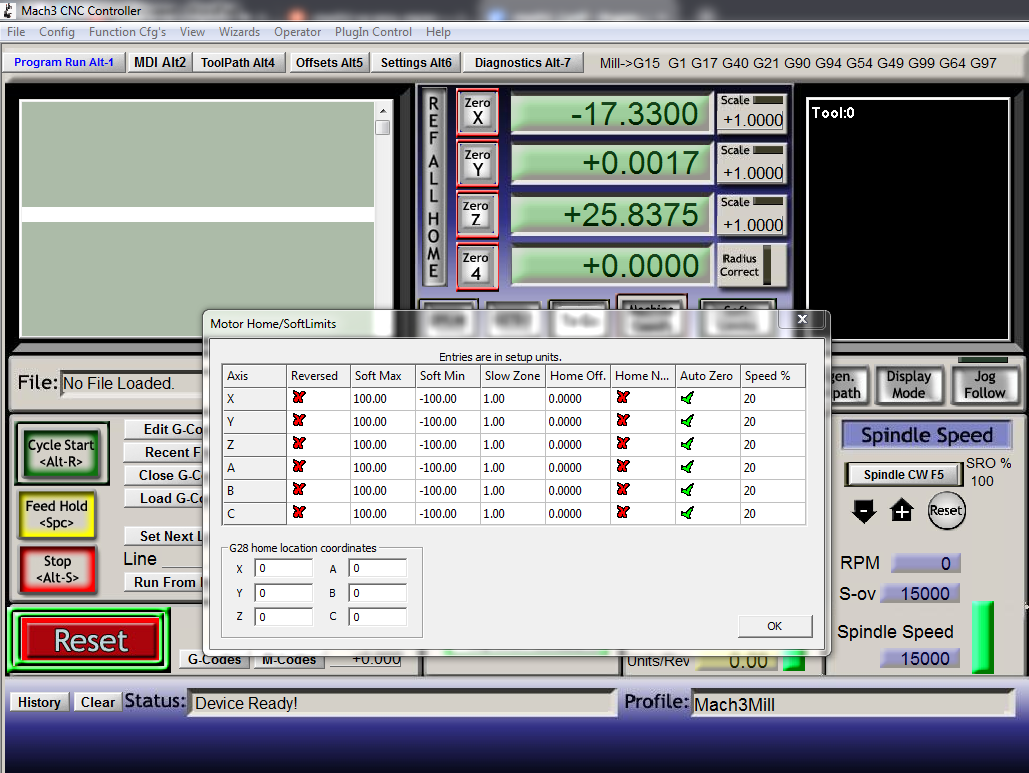 Mach 3,домашняя точка Homing/Limits. | Шпаргалки ЧПУшника | Дзен