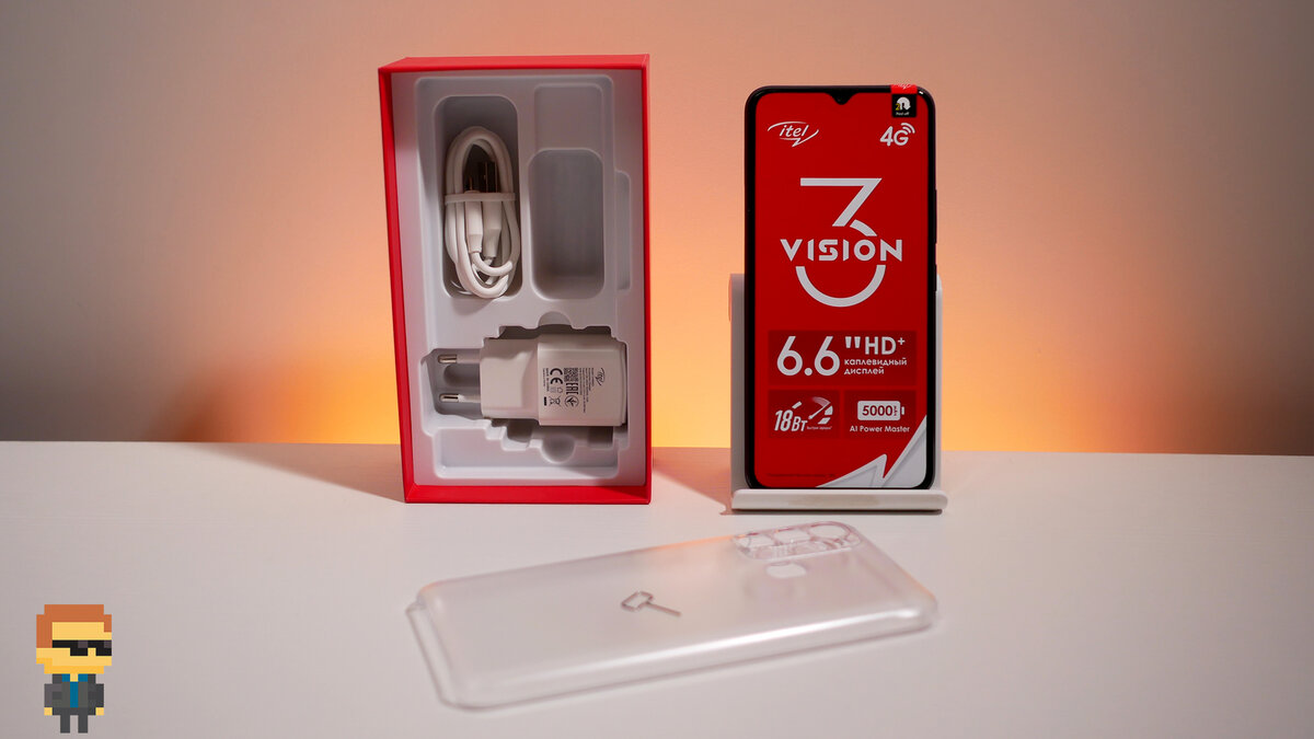 Бюджетный и очень шустрый 8-ми ядерный смартфон itel Vision 3 со всеми ...