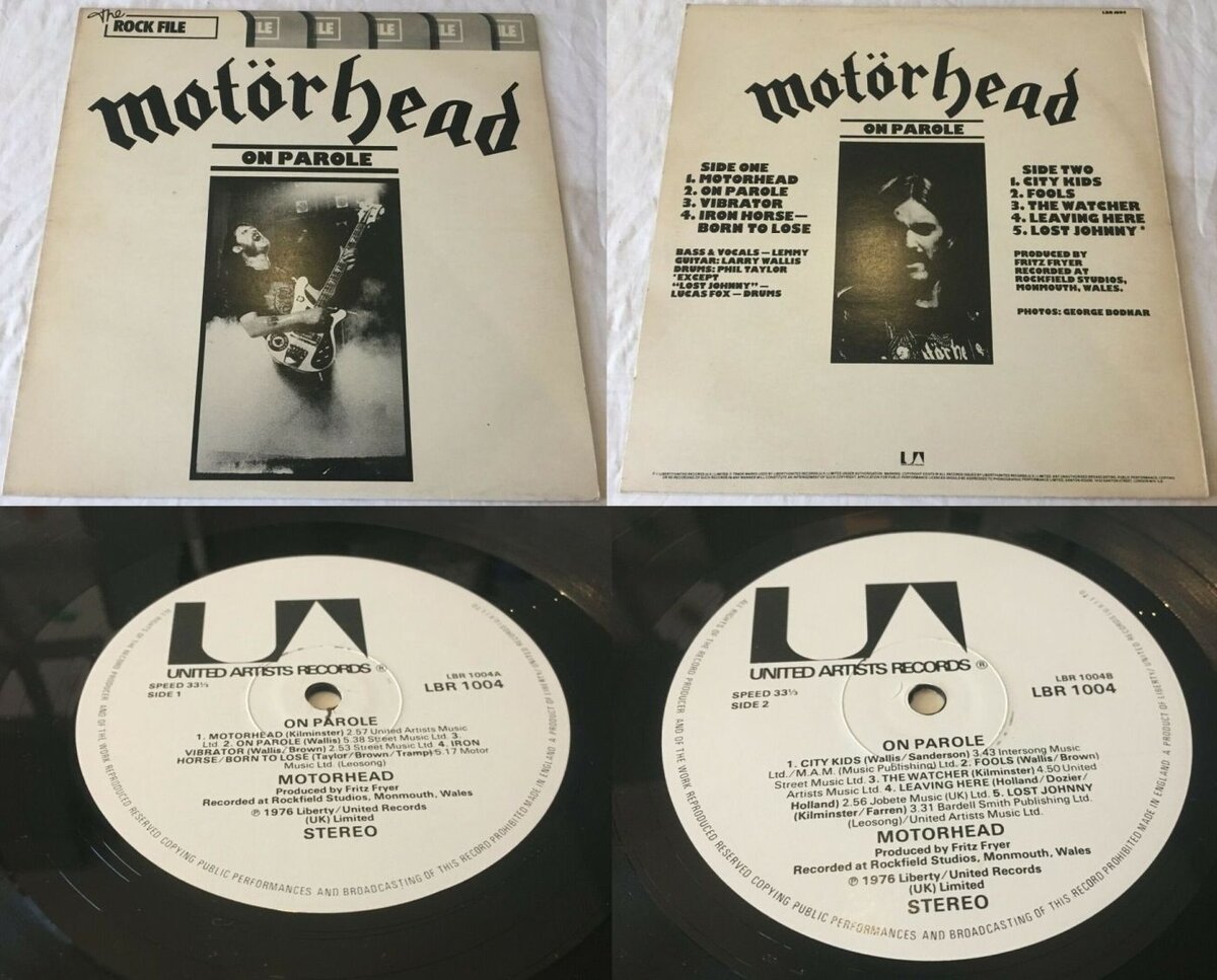 Как начинались Motorhead. Дебютный альбом «On Parole», вышедший в свет ...