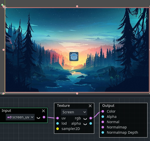 №80. Visual Shaders. Визуальный редактор шеидера. Часть №3. | Игровой движок Godot engine | Дзен