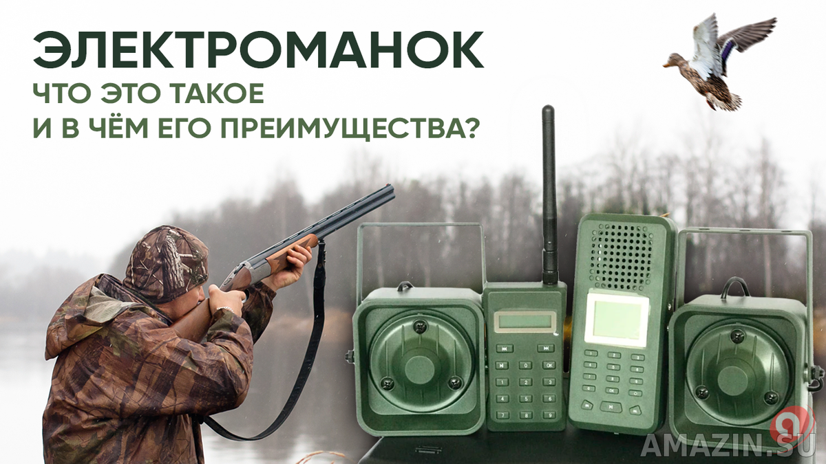 Электронный манок - что это и в чём его преимущество? | Amazin.su ...