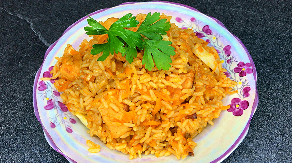Плов из советской столовой. Показываю, как я готовлю плов в обычной ...