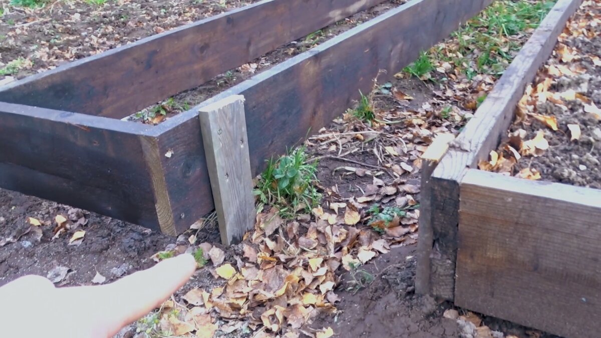 Сделали тропинки из опила между грядок и уже несколько лет не знаем ...