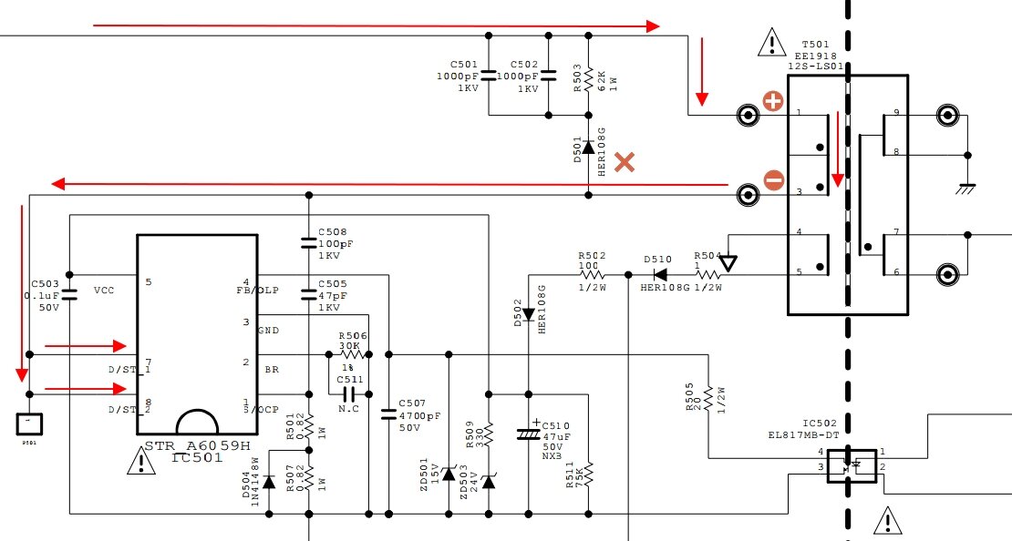 002_03 Формирование Дежурного напряжения ЖК ТВ и напряжения питания APFC. | Типичный телемастер ...