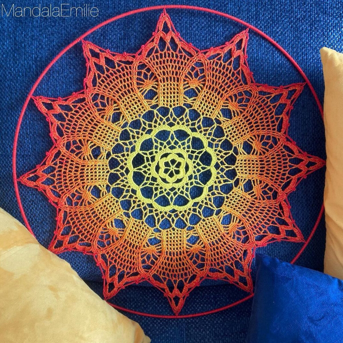 Ажурная мандала крючком 7 идей для вдохновения схемы прилагаются Вязание с Paradosik