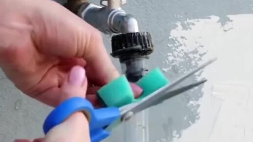 Садсервис | Как легко и быстро прочистить поливочный шланг! | Дзен