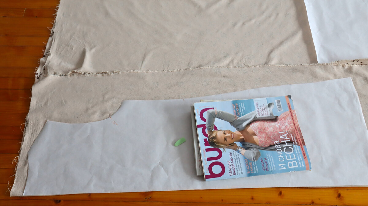 Не смогла устоять и купила красивую ткань. Покажу, какую красоту я из ...