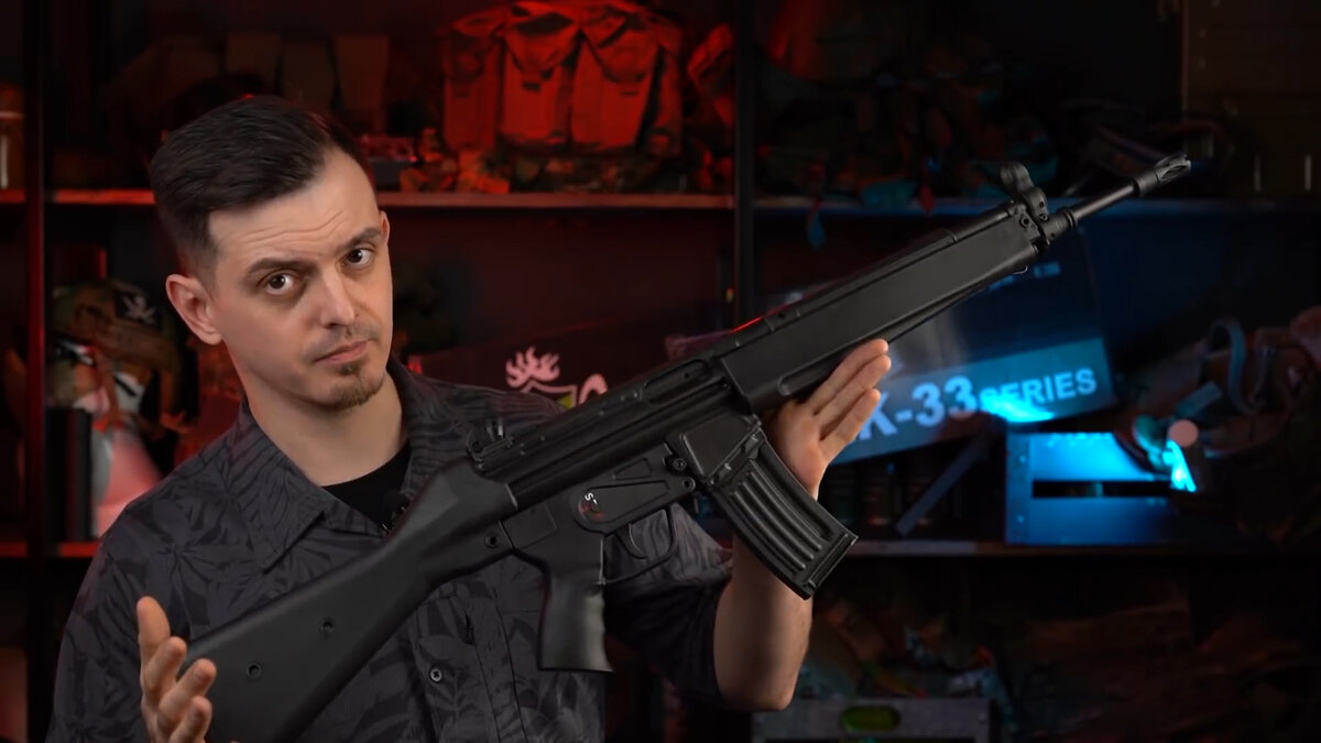 Что мы знаем о HK33? История, HK33 в фильмах и обзор LCT HK33A2 AEG для ...