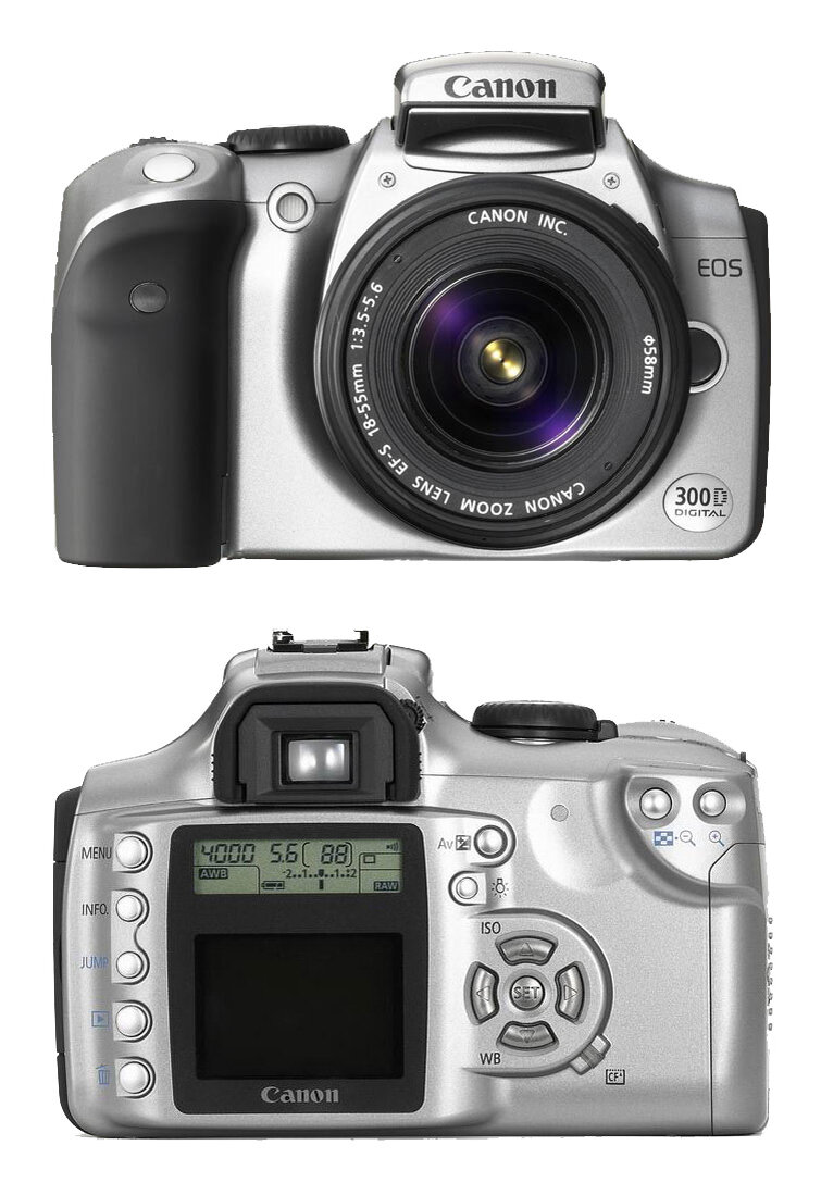 Canon EOS 300D - первая народная цифровая зеркалка. | История цифровой ...