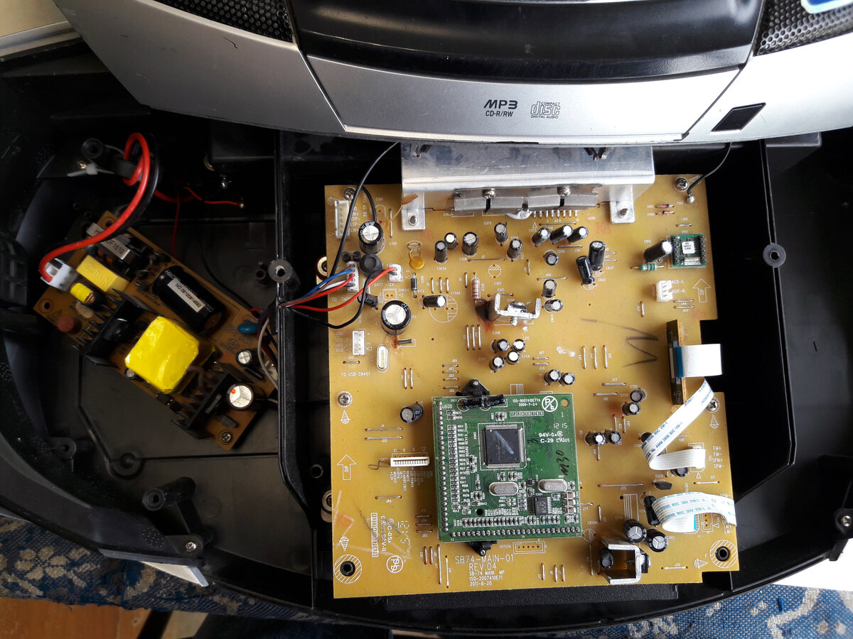 Ремонт магнитолы LG SB-74 | Лайфхаки по ремонту электроники | Дзен