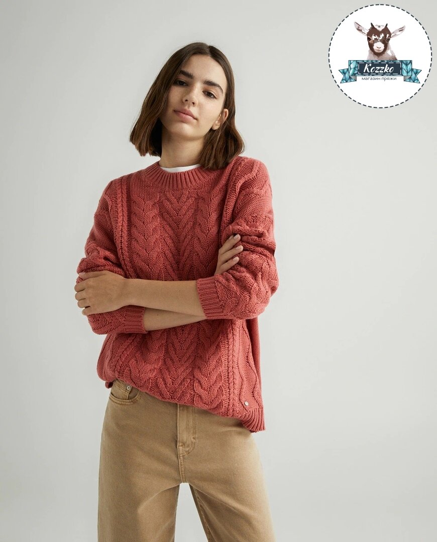 22 брендовых свитера со схемами - Вязание спицами LenkomKnit