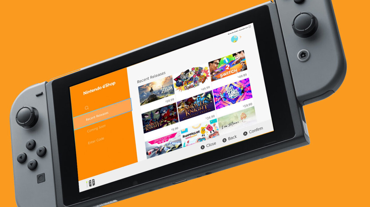 Nintendo Switch eShop 2022 GAME UNIT