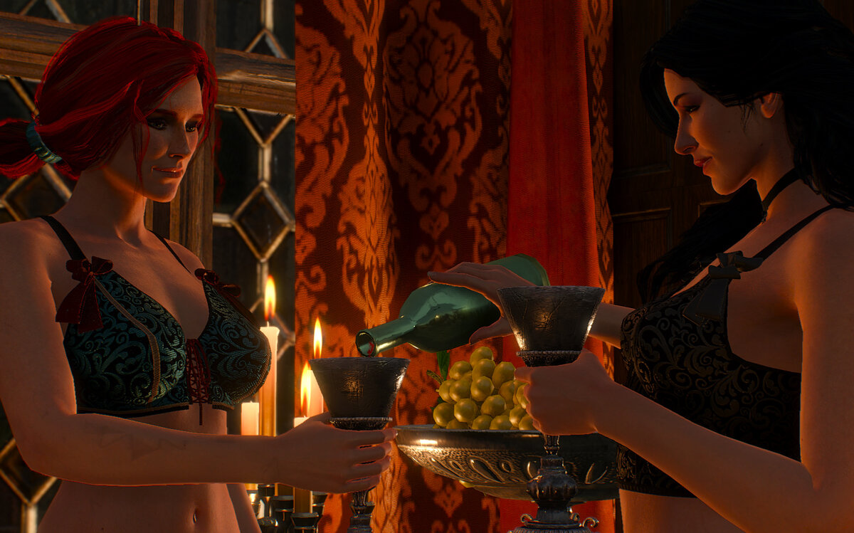 Ведьмак 3: Влияет ли поцелуй Трисс на ваши шансы с Йеннифэр? | Bilgalbi | Дзен