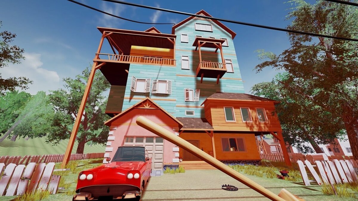 Все части игры "Hello Neighbor": | Green Tomato _ official | Дзен