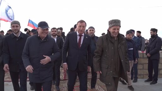 Муфтий Дагестана шейх Ахмад Афанди и председатель НС РД Заур Аскендеров