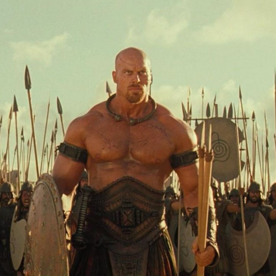 Качок из фильма троя 17 лет спустя. Показываю что с ним стало и как ...