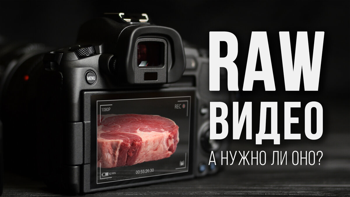 Трезвый взгляд на RAW видео | SHAGRAL Video Production | Дзен