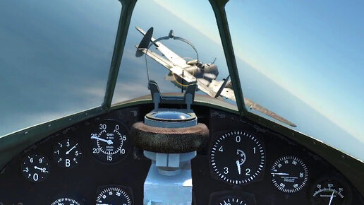 Воздушный таран на истребителе Фиат G.50 в VR шлеме в War Thunder ...