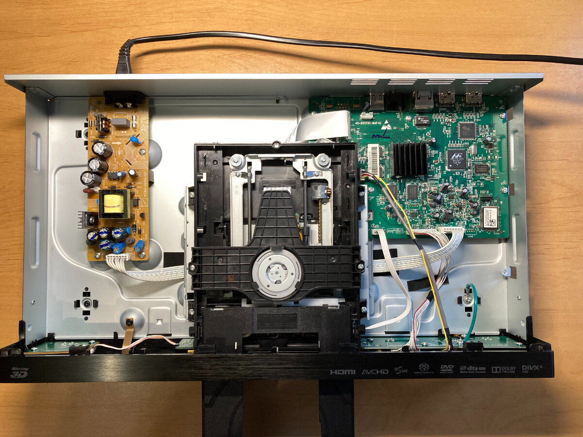 Восстановление погасшего дисплея в Blu-Ray проигрывателе Pioneer BDP ...