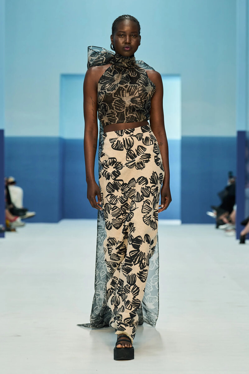 Коллекция Max Mara весна-лето 2023 — голубой горизонт Ривьеры | LESEL ...