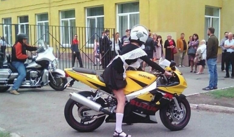 Забавные фотографии мотоциклов | Автодрайв | Дзен
