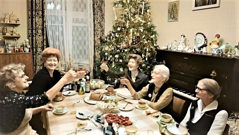 Ностальгическая и тёплая атмосфера советского Нового года (фото 1960 ...