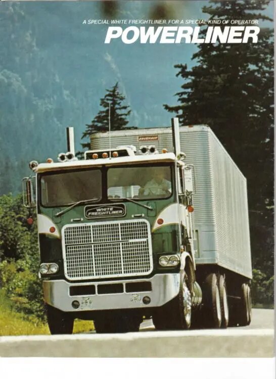 Freightliner Powerliner и его массивный 19-литровый Cummins KTA ...