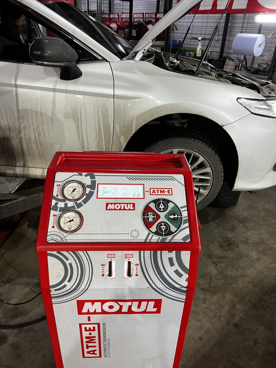 Полная аппаратная амена масла в АКПП Toyota Camry V70 Aisin U760e ...