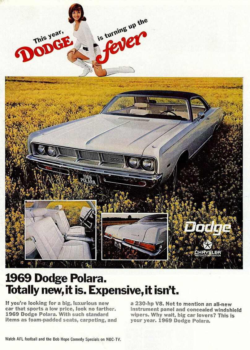 Рекламные Девочки DODGE из 1970-х. Джоан Паркер и Шерил Миллер ...