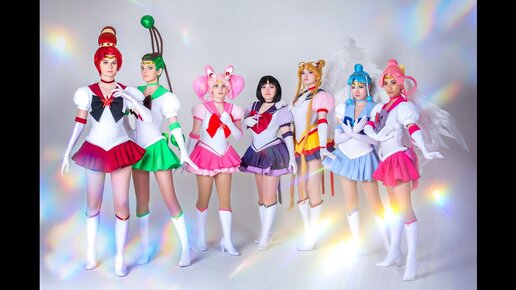 Sailor Moon Eternal; Sailor Amazoness Quartet; Backstage Photoshoot ...