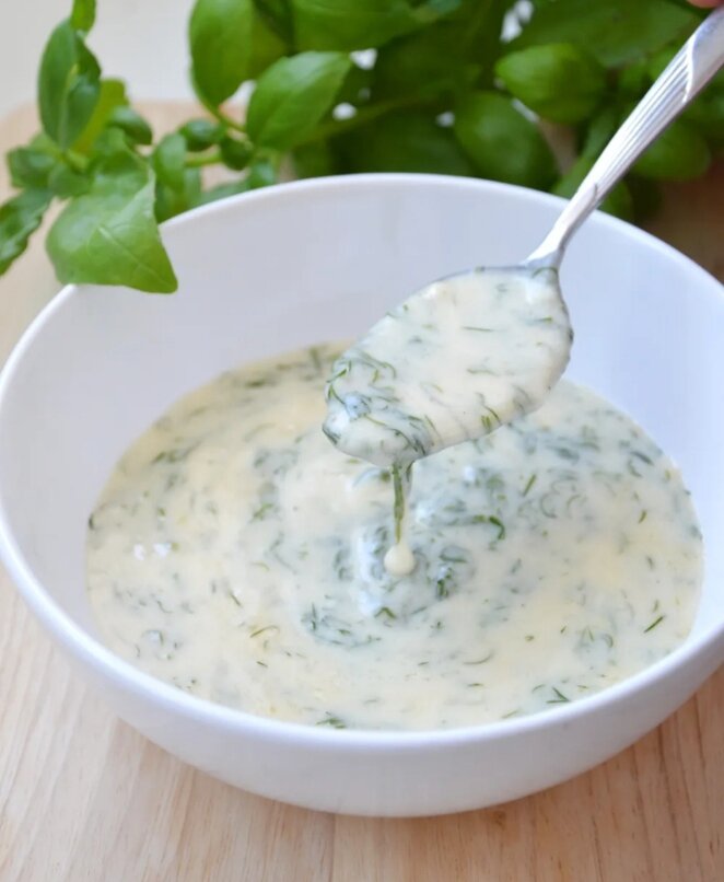 Мой укропный соус за 5 мин - идеальный, любовь с первой ложки. И ...