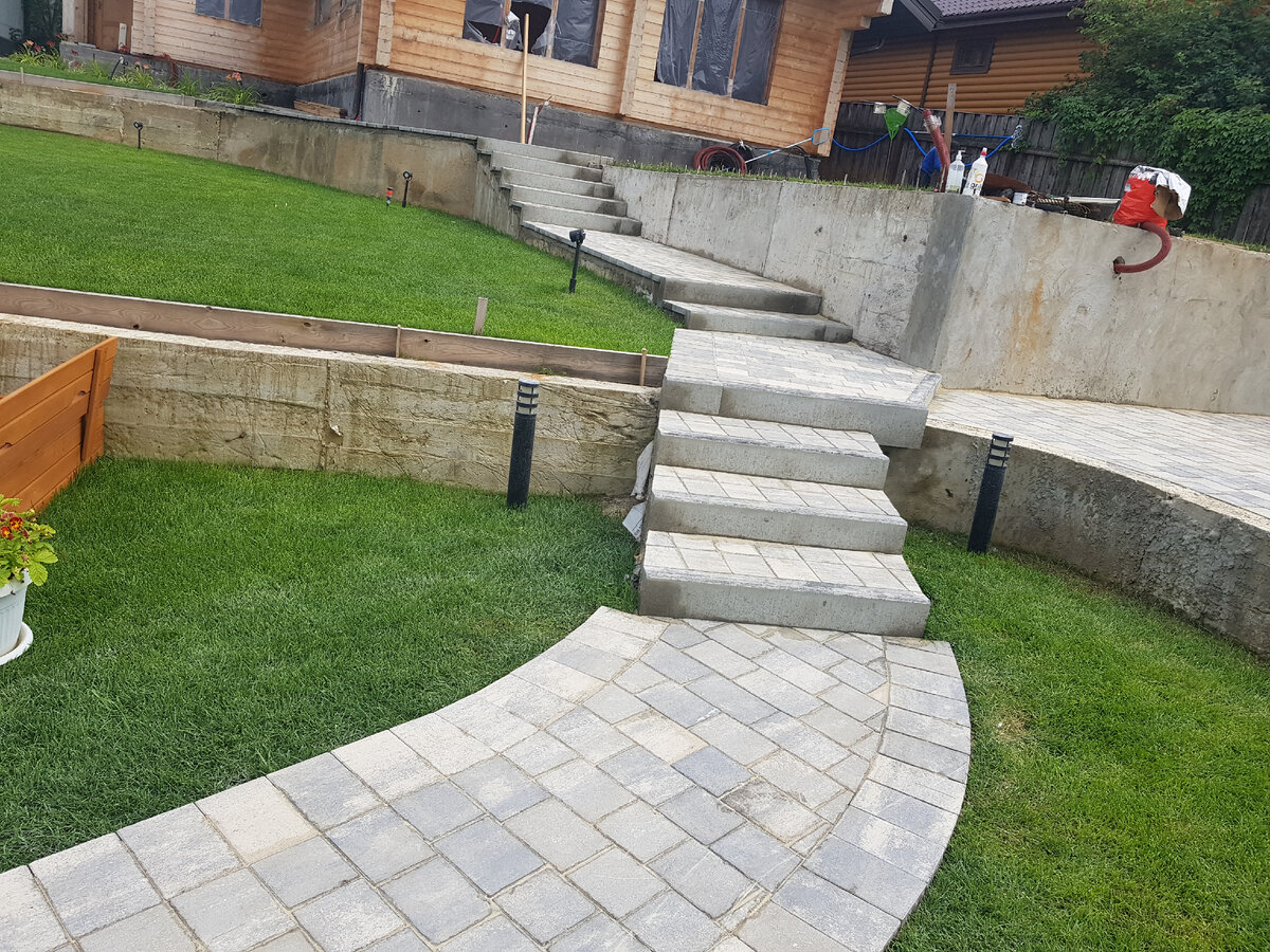 Работаем аккуратно – правильно кладем брусчатку | МосТротуар | Дзен