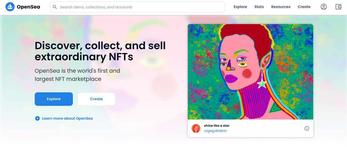 Рынок NFT OpenSea: полный обзор и руководство по использованию | COIN ROOM 💎 | Дзен