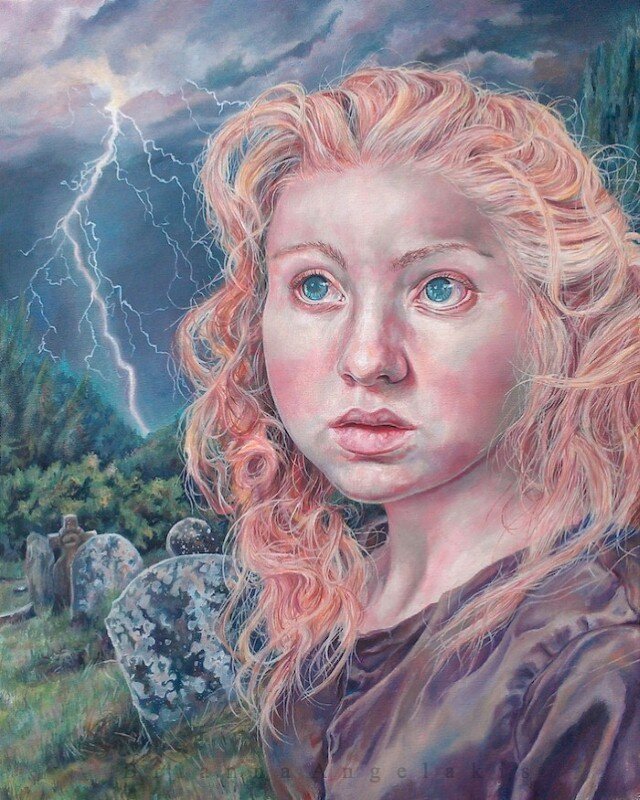 МЯТУЩИЕСЯ ЖЕНЩИНЫ В РАБОТАХ ХУДОЖНИЦЫ БРИАННЫ АНДЖЕЛАКИС (BRIANNA ...