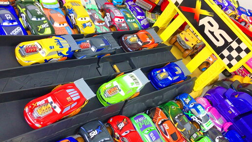 Машинки Тачки Обзор Треков Драг Гонки Радиатор Спрингс Машинки из ...