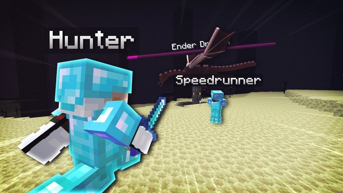 Как поиграть в Speedrunner vs Hunters | Больше, чем просто Minecraft | Дзен