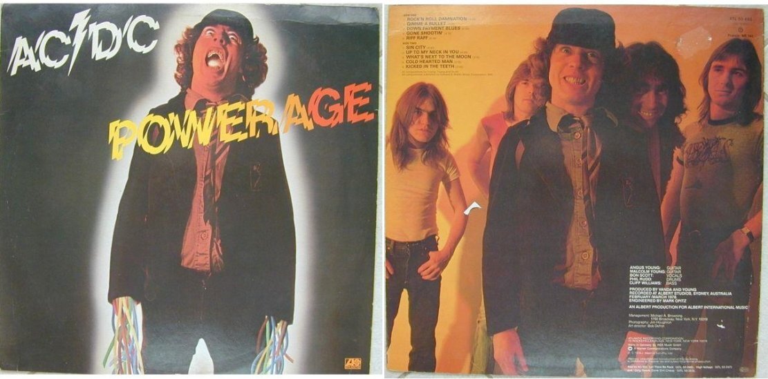 Альбом «Powerage», 1978 г. ~ последнее произведение AC/DC на ниве панк-рока | Без музыки совсем ...