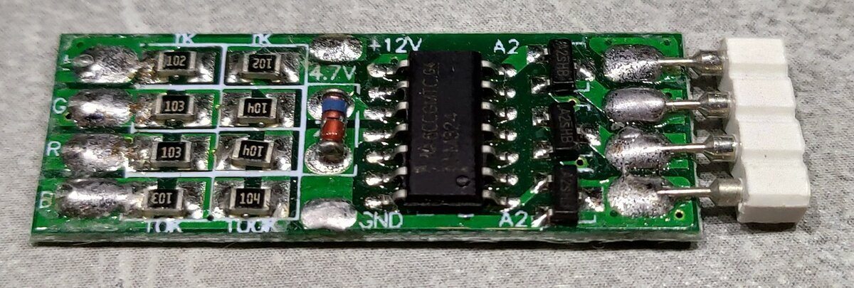 Review 4$ RGB amplifier for LED strip | Smart home Russia | Дзен