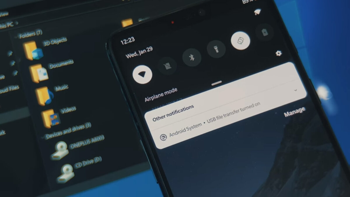 Как на Android перевести подключение USB в режим передачи файлов по ...