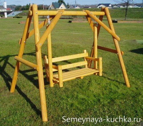 Скамейка-качели — 12 СПОСОБОВ сделать своими руками. | Своими руками | Дзен