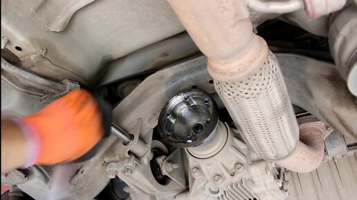 Замена сцепления на SsangYong Actyon 2,0 4wd СсангЙонг Актион 2012 года ...