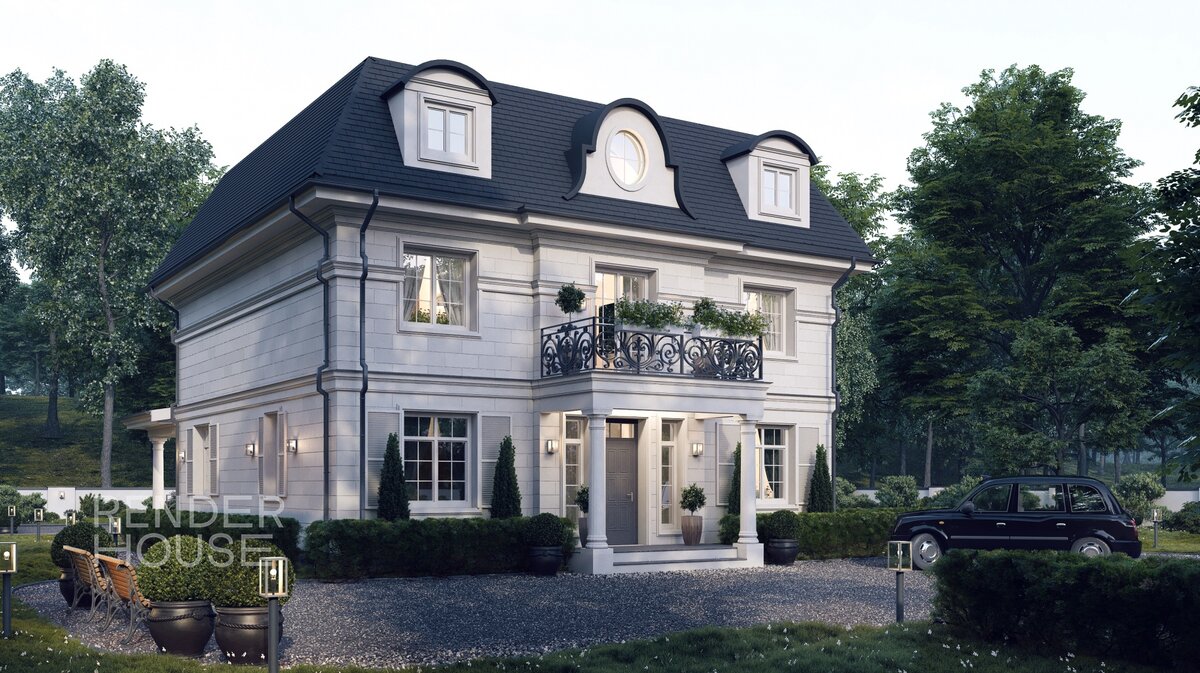 🔥Детальный обзор проекта дома Милан 430 м2 в классическом стиле за 17,4 ...