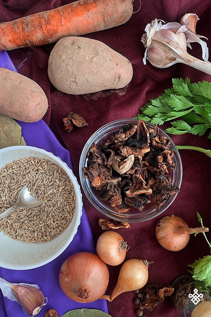 Вкусный суп с сушеными белыми грибами - простой и быстрый в ...