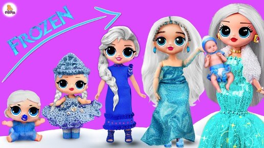 Disney Princesses Growing Up / 28 Frozen Elsa DIYs | MJPink | Дзен