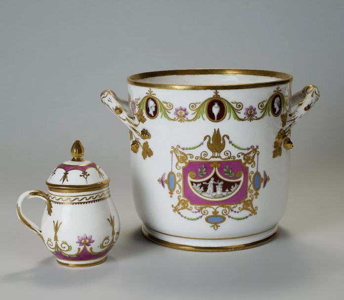 Великие сервизы мира. ИФЗ, Арабесковый сервиз (1784), Яхтинский сервиз ...