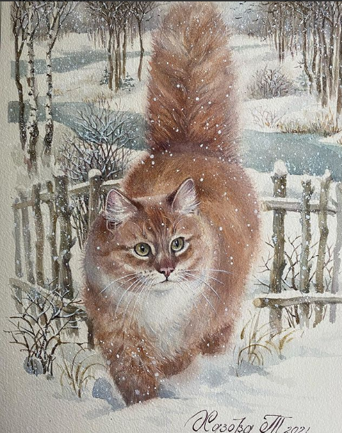 Котоживопись Татьяны Хазовой: eho_2013 — LiveJournal