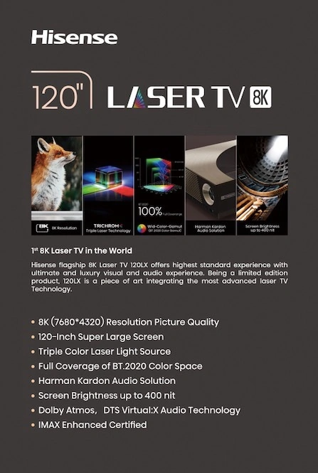 Hisense анонсировала первый в мире лазерный 8K-проектор | 4pda.to | Дзен